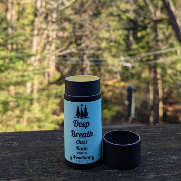Deep Breath Chest Balm Stick – Woodland Essence
